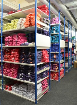 Garment Storage - Clothes Shelving For Stockrooms