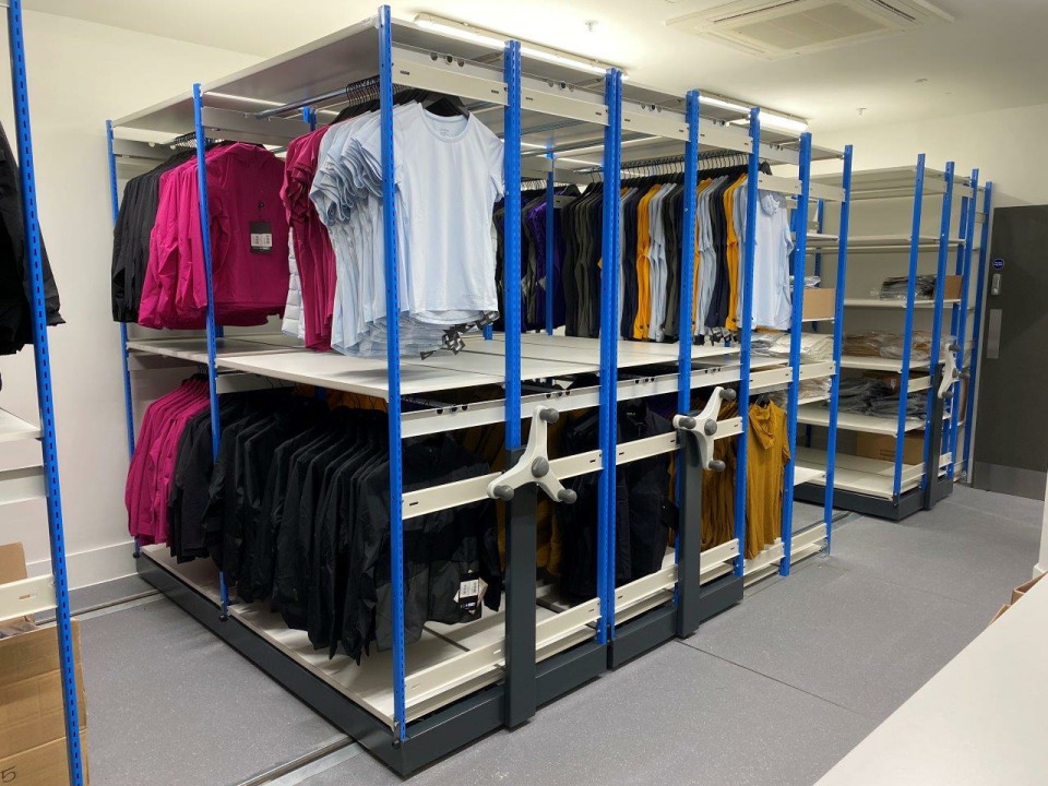 Stockroom Shelving