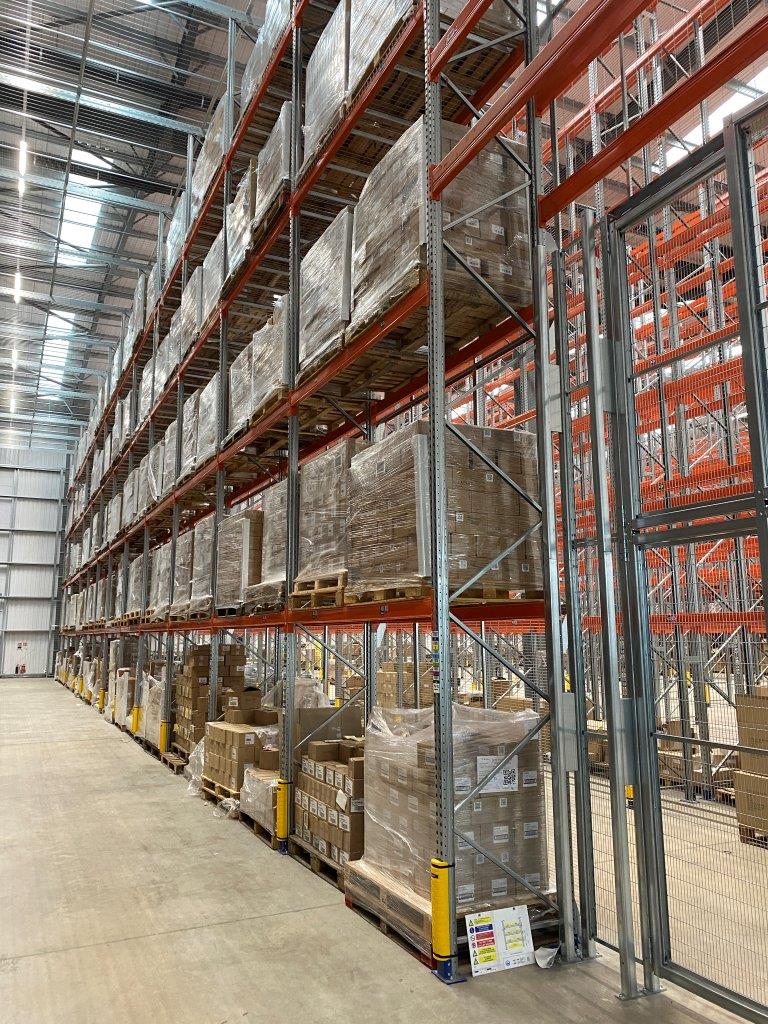 EZR Install Large Security Cage For Dangerous Goods Storage