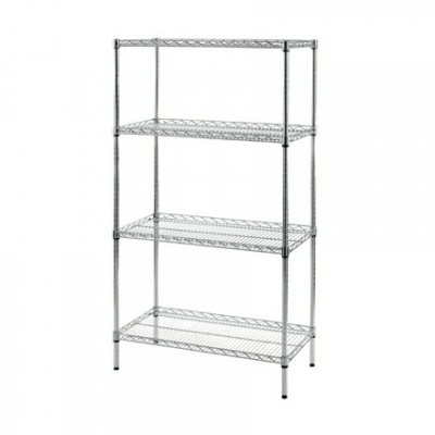 Chrome Wire Shelving Units, Commercial Grade Wire Storage Racks