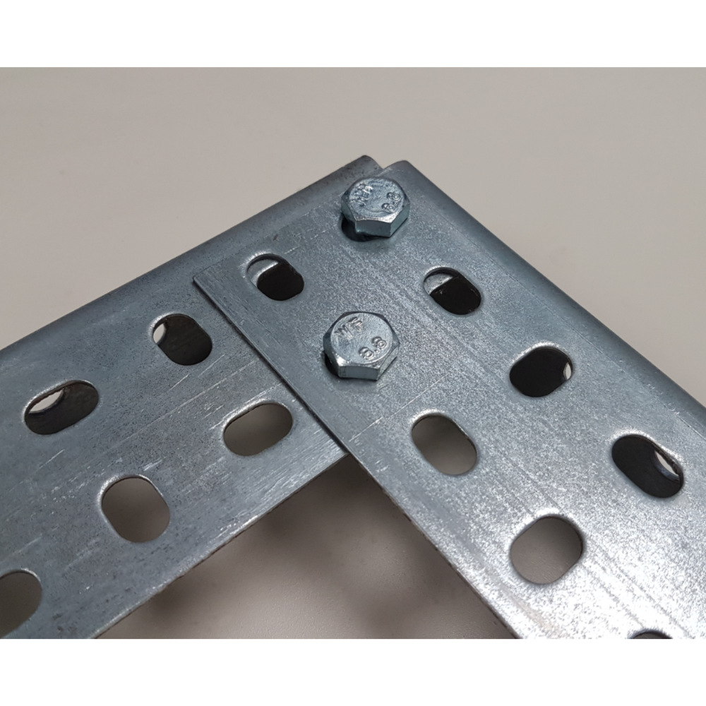 Slotted Angle, Galvanised Construction Angle