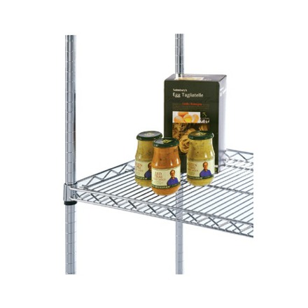 Chrome Lipped Shelf Rack | Chrome Shelves