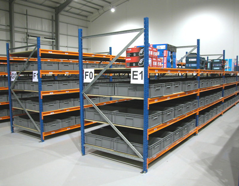 2m High Longspan Racking Complete Unit - Heavy Duty Warehouse Rack