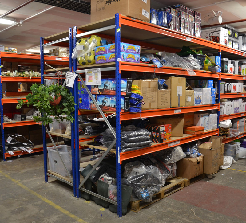 2m High Longspan Racking Complete Unit - Heavy Duty Warehouse Rack