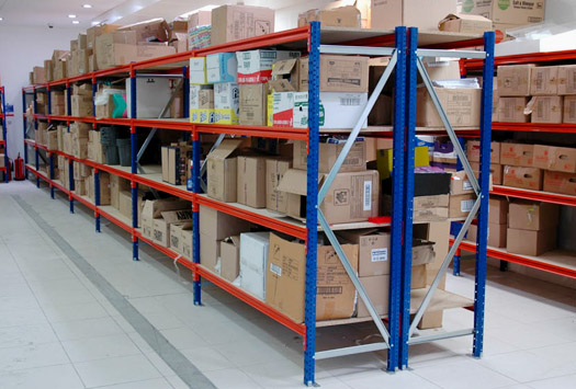2m High Longspan Racking Complete Unit - Heavy Duty Warehouse Rack
