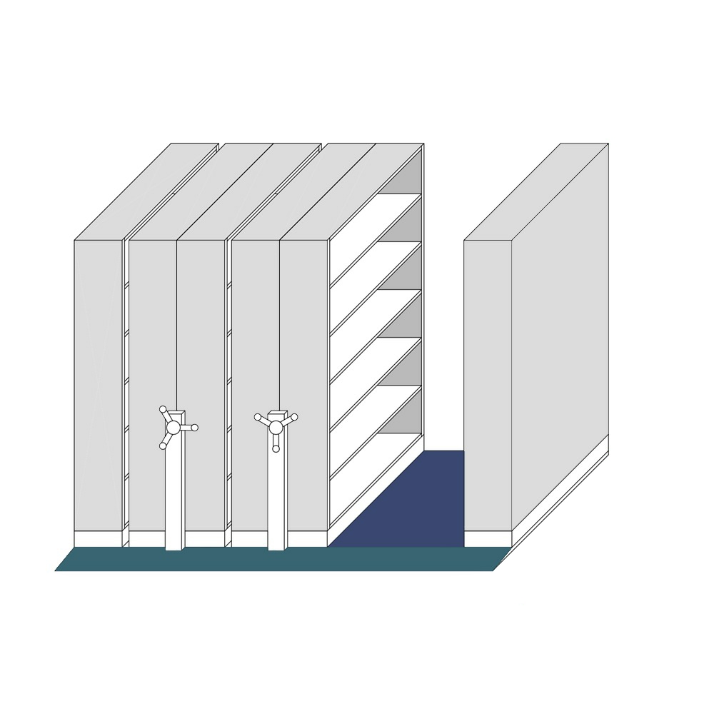 Compact Mobile Shelving Kits | Roller Racking