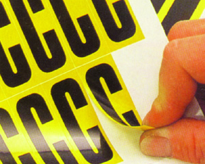 Self Adhesive Numbers Pack (10 Sheets)