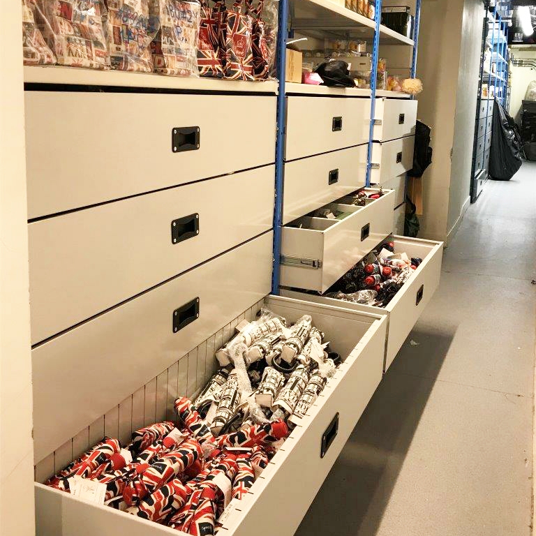 Trimline Integrated Shelving Drawers