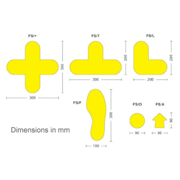 Warehouse Floor Signalling Markers