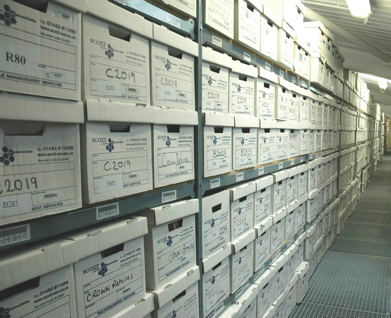 1830mm High Bulk Archive Shelving Unit - Single Depth