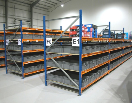 Industrial Heavy Duty Divider Rack: 21 Compartments